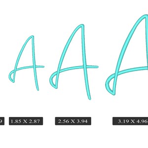 Oh Baby Embroidery Font BX. 1" 1.5" 2" 3" 4" 5" 5.5" 7 Sizes 497 File ...