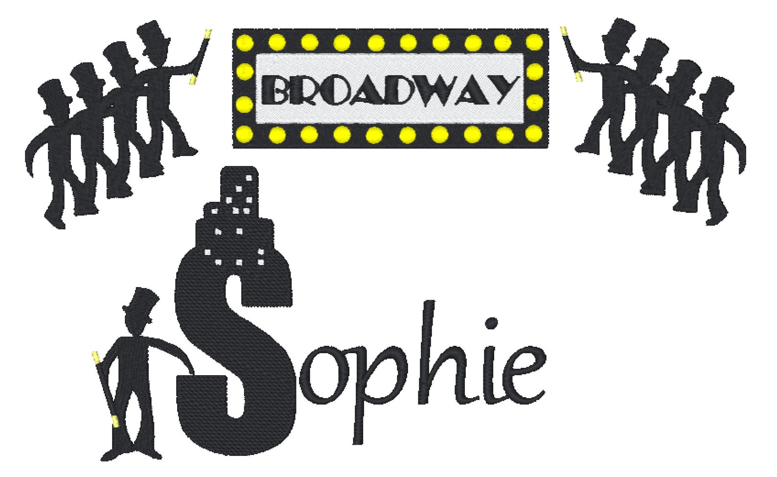 173 New York Embroidery Machine Designs Font Bundle Set - Etsy