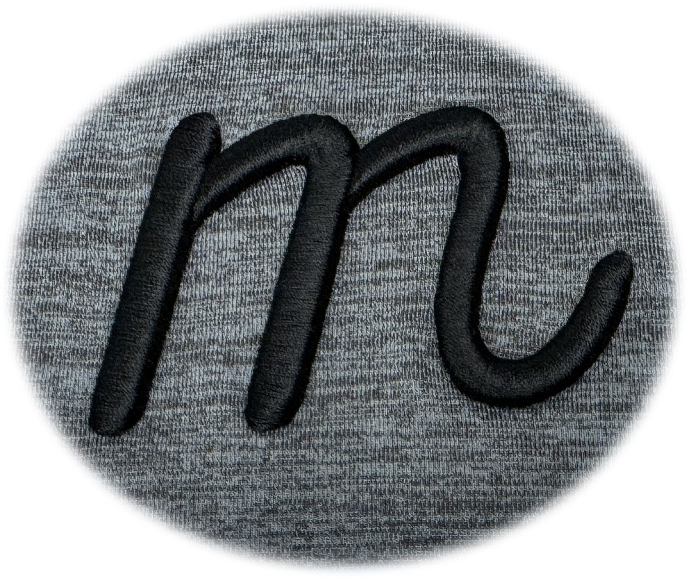 3D Puff Foam Font Script Embroidery Machine Designs BX Monogram 6 Sizes ...