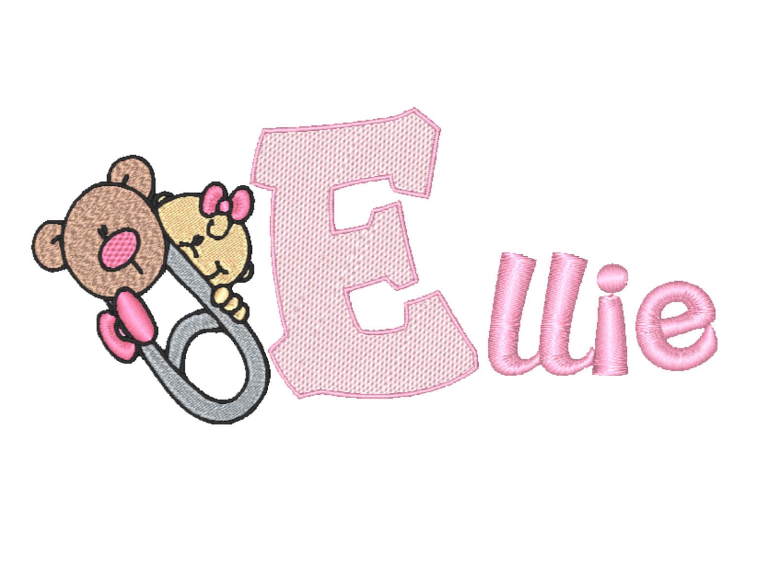 125 Peek A Boo Embroidery Machine Designs Bundle Set Font - Etsy