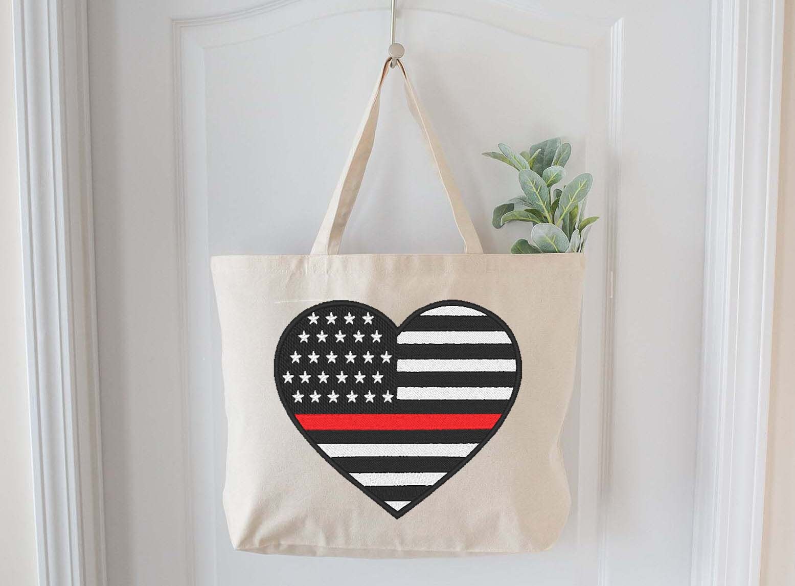 Thin Blue Line Red Line Embroidery Machine Designs Flag Police - Etsy