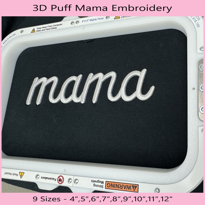 3d Puff Embroidery - Etsy