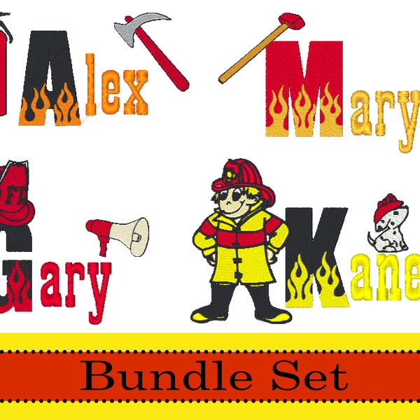 Firefighter Font - Etsy