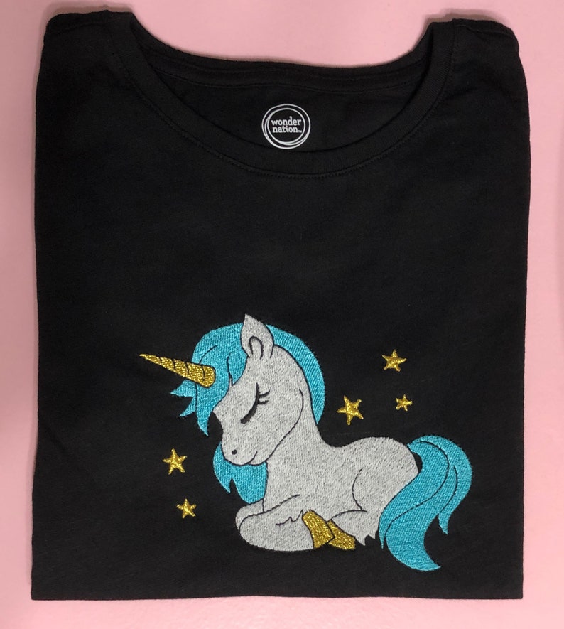Cute Unicorn Embroidery Machine Designs - INSTANT DOWNLOAD - Fill ...