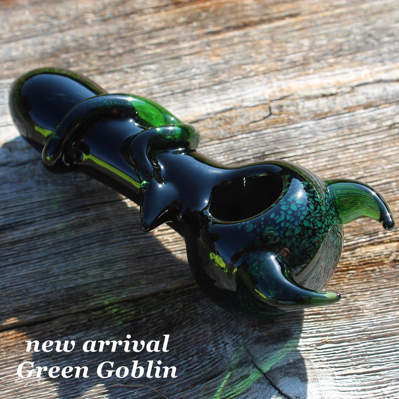 5 Demon Devil Glass Smoke Bowl Tobacco Pipe Smoking - Etsy