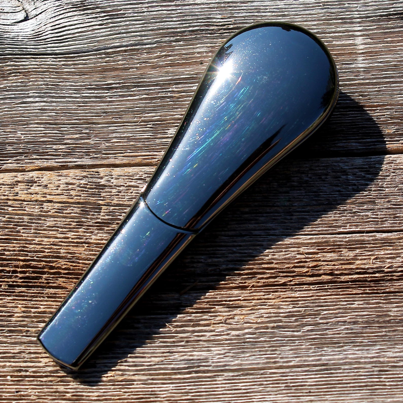 3.8" Metal Smoking Pipes Magnetic Lid Zinc Alloy Tobacco Pipe Smoke ...