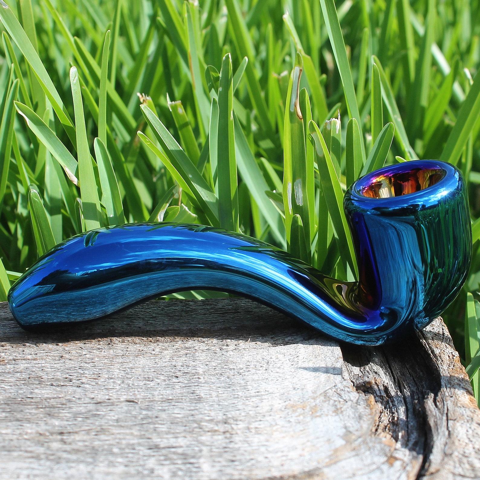 4.3 Sherlock Holmes Glass Smoke Bowl Metallic Smoking Pipes - Etsy