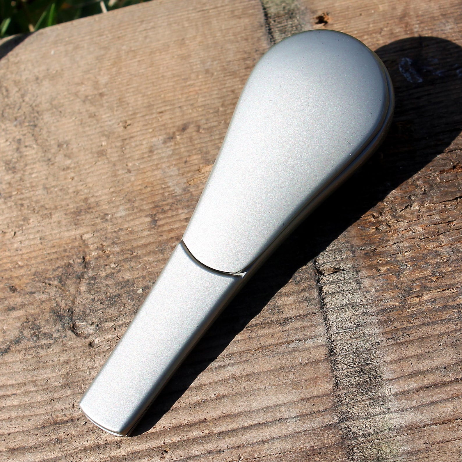 3.8" Metal Smoking Pipes Magnetic Lid Zinc Alloy Tobacco Pipe Smoke ...