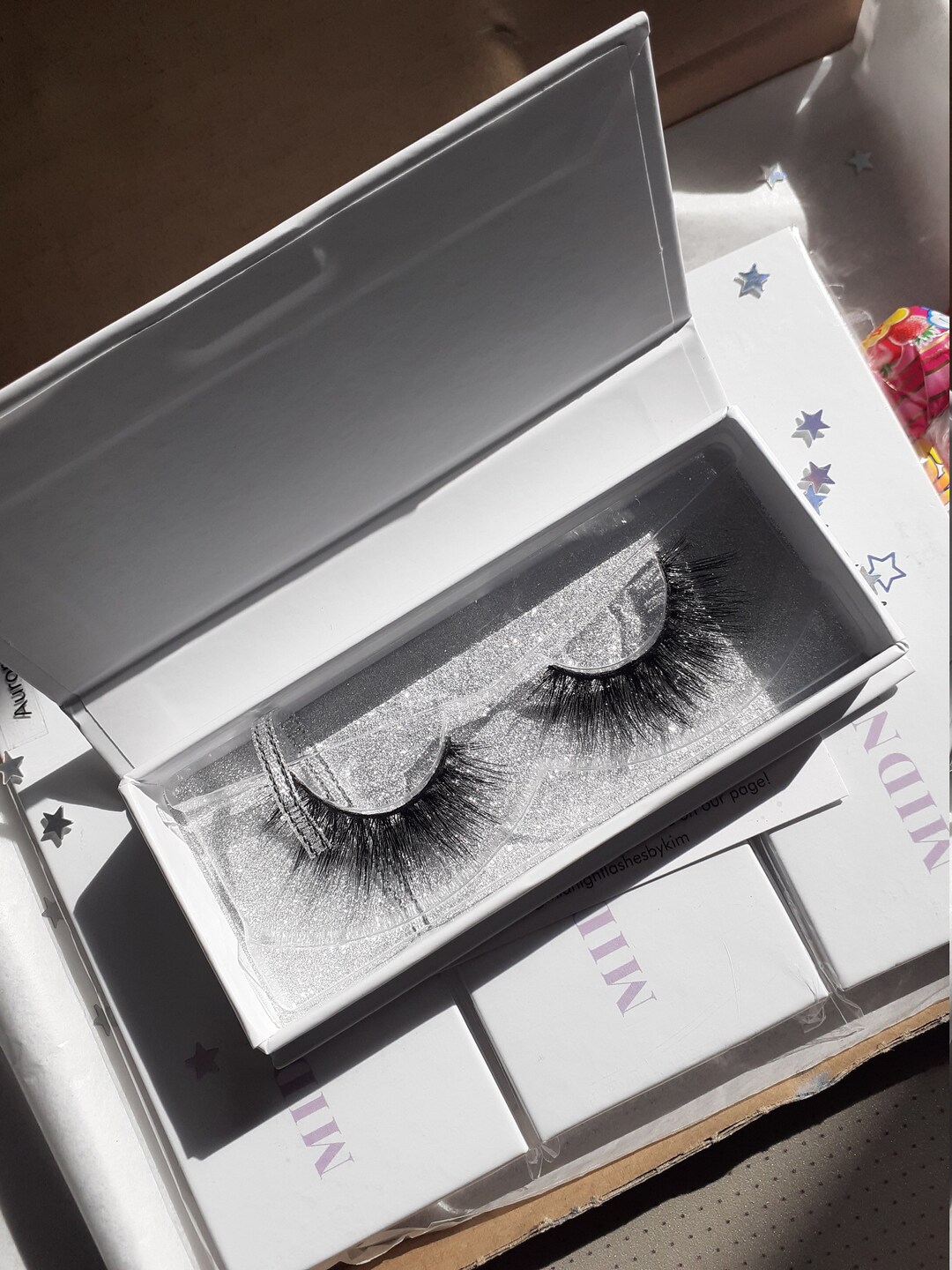 Eyelash Goodie Bag, Luxury Faux Mink 3D Eyelashes, Eyelash Gift Set ...