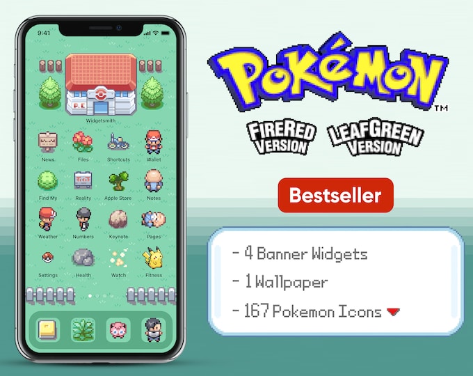 Ios 667 Icons | Pokemon Heartgold Soulsilver HGSS iPhone IOS14 App ...