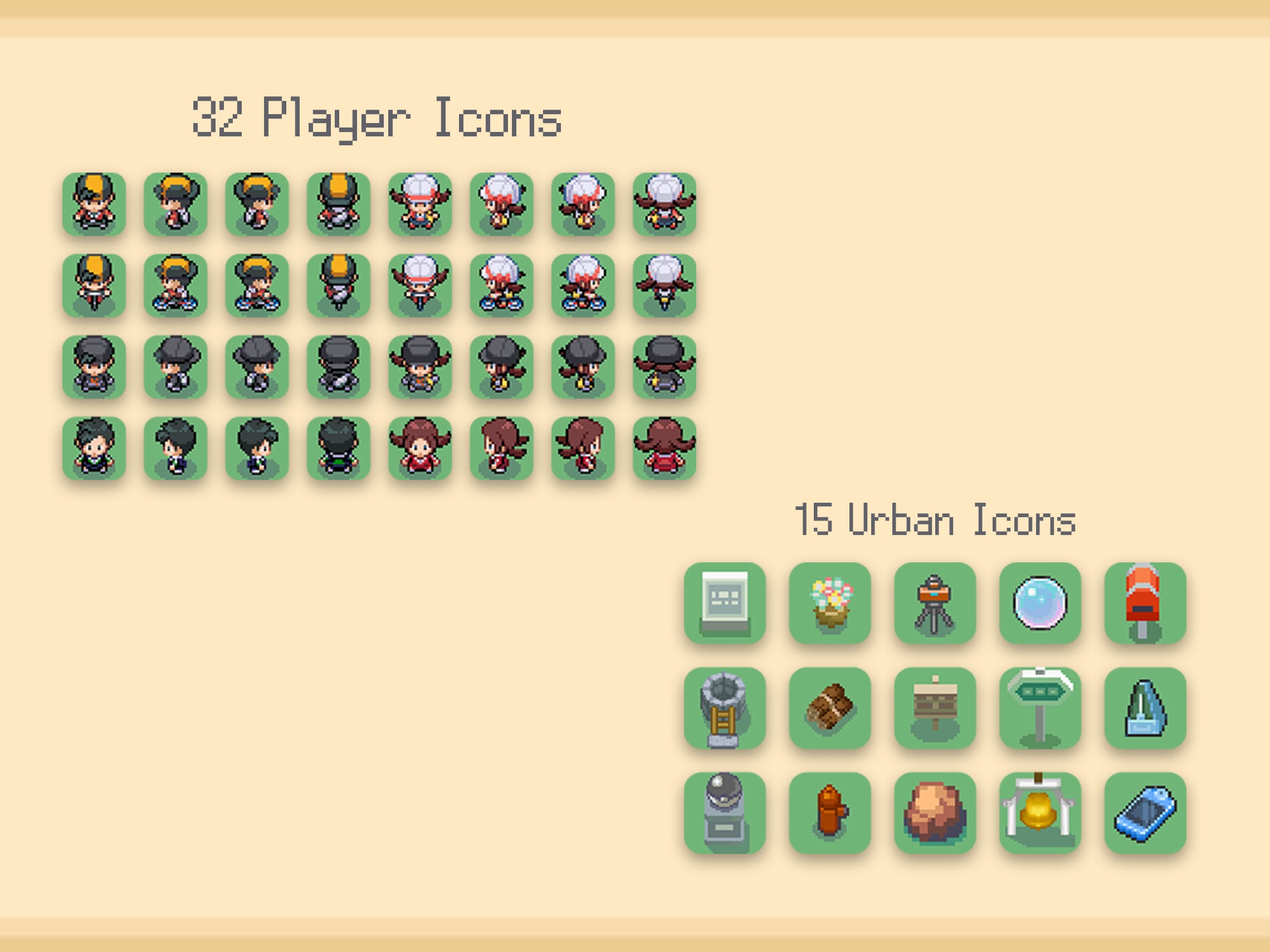 Ios 667 Icons Pokemon Heartgold Soulsilver HGSS Iphone IOS14 - Etsy ...