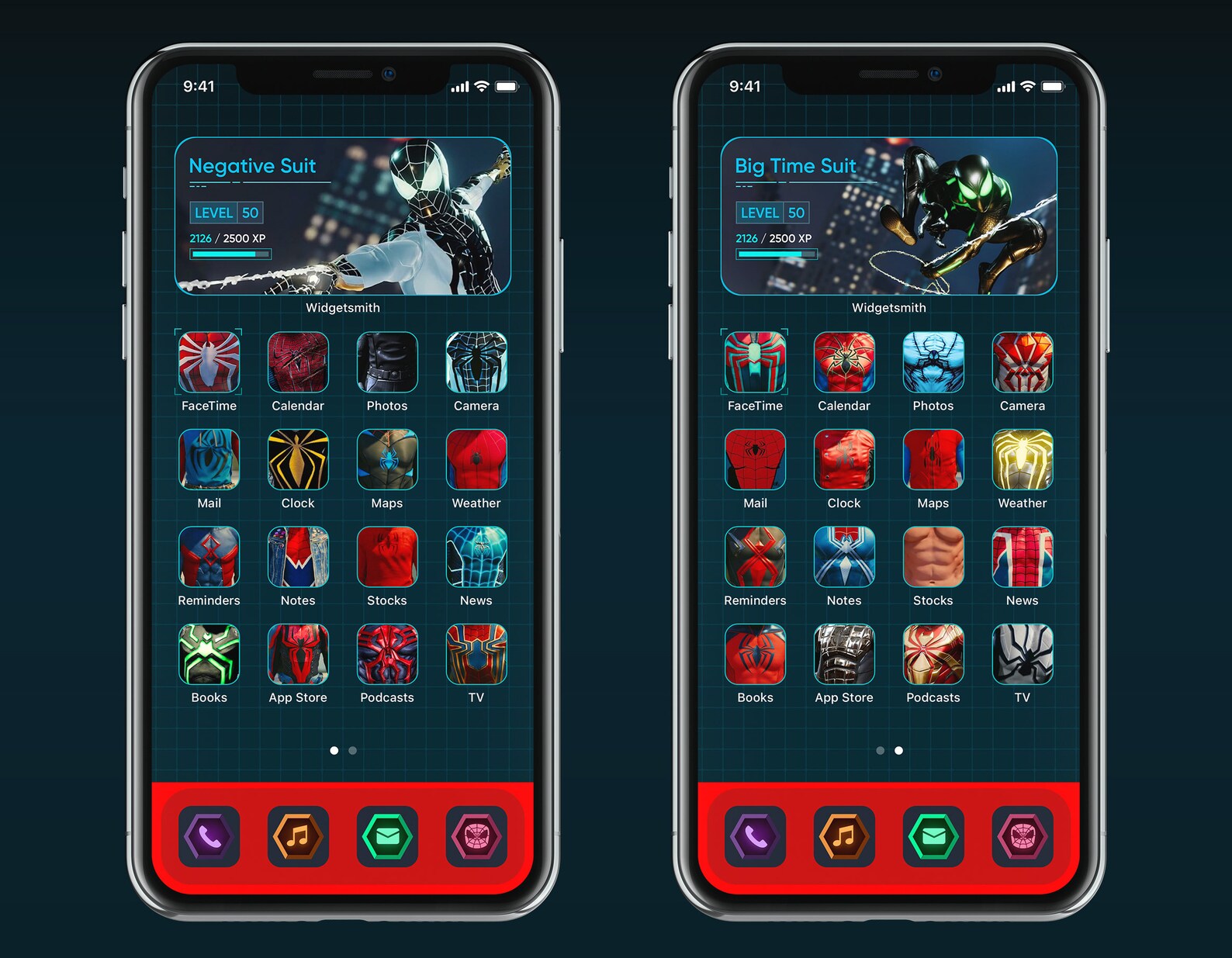 Ios 36 Icons Spider-man Iphone IOS14 App Icons Pack - Etsy Hong Kong