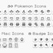 Ios 293 Icons | Pokemon Red Blue Version iPhone IOS14 App Icons Widgy ...