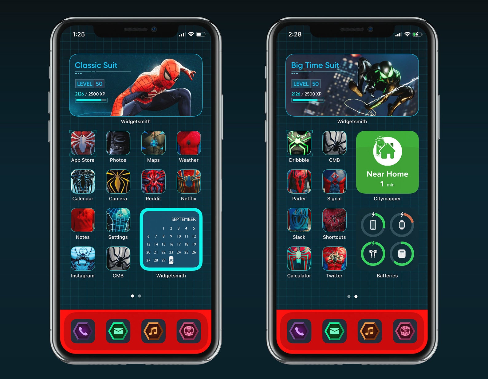 Ios 36 Icons Spider-man Iphone IOS14 App Icons Pack - Etsy Hong Kong