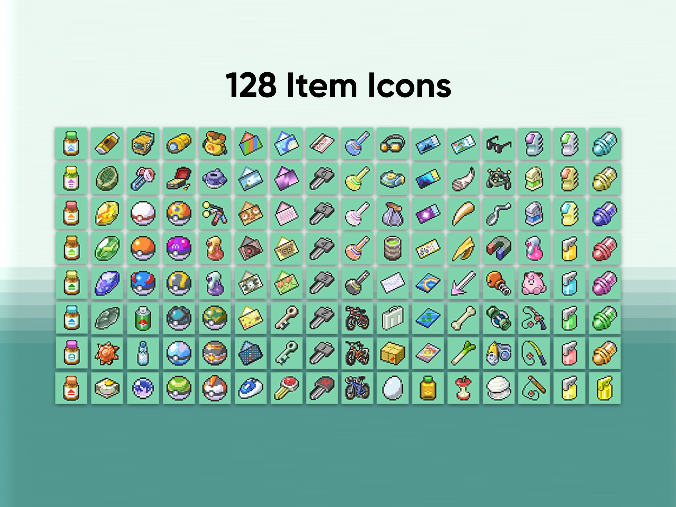 Pokemon Item Sprites