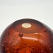 Vintage Amber Controlled Bubble Glass Paperweight - Etsy