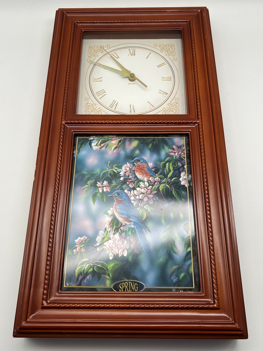 2005 Millette Songbird Clock With All 4 Season/bird Interchangeable ...