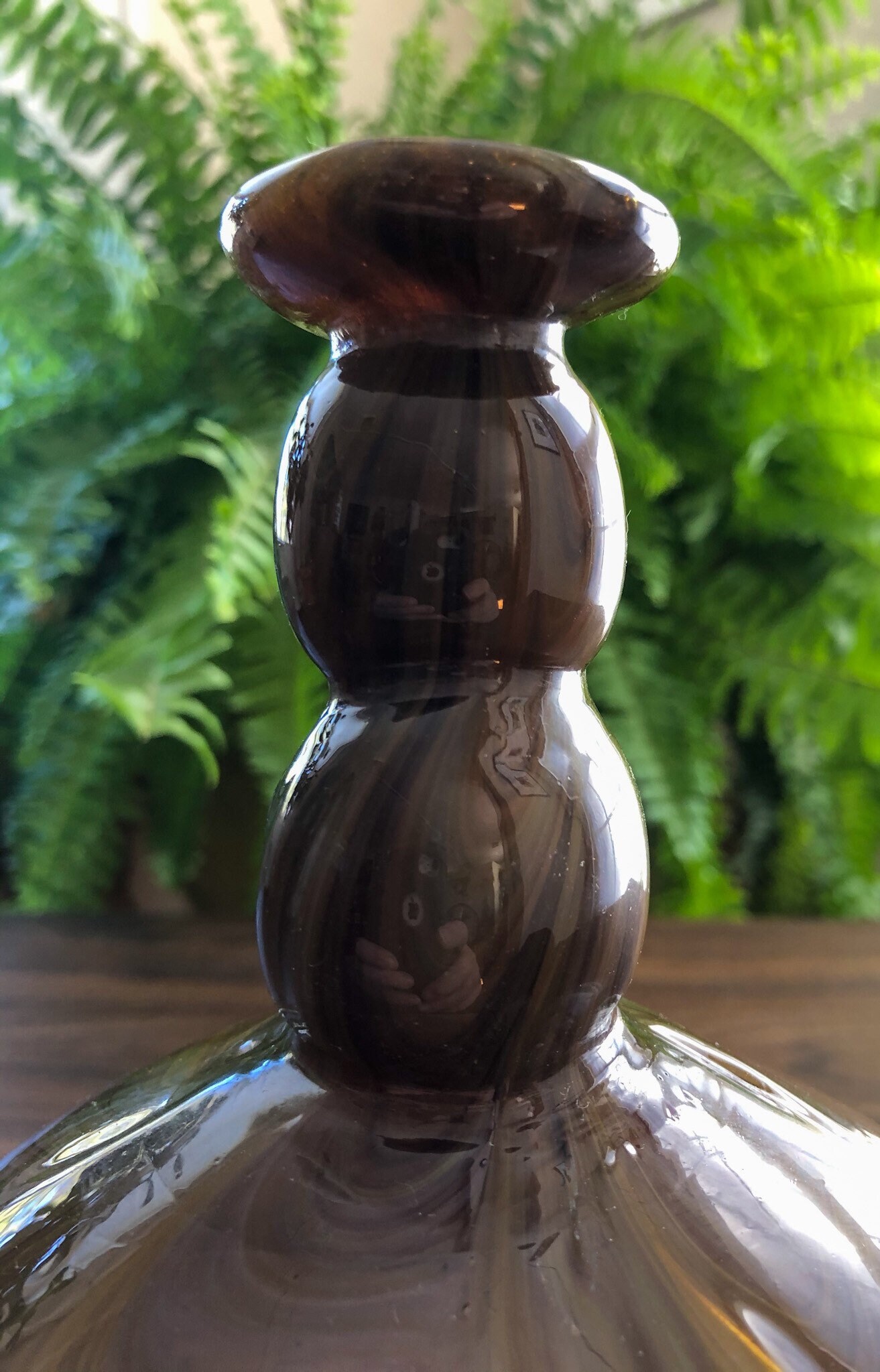 Vintage Signed Stephen Fellerman Hand Blown Art Glass Vase - Etsy