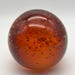 Vintage Amber Controlled Bubble Glass Paperweight - Etsy
