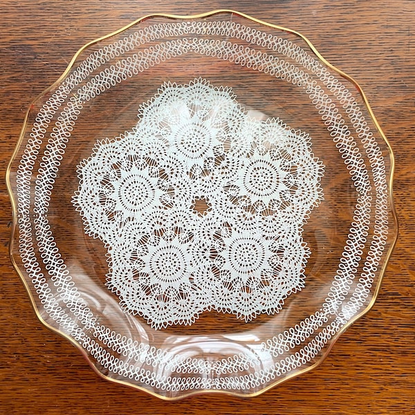 Glass Lace Doily - Etsy