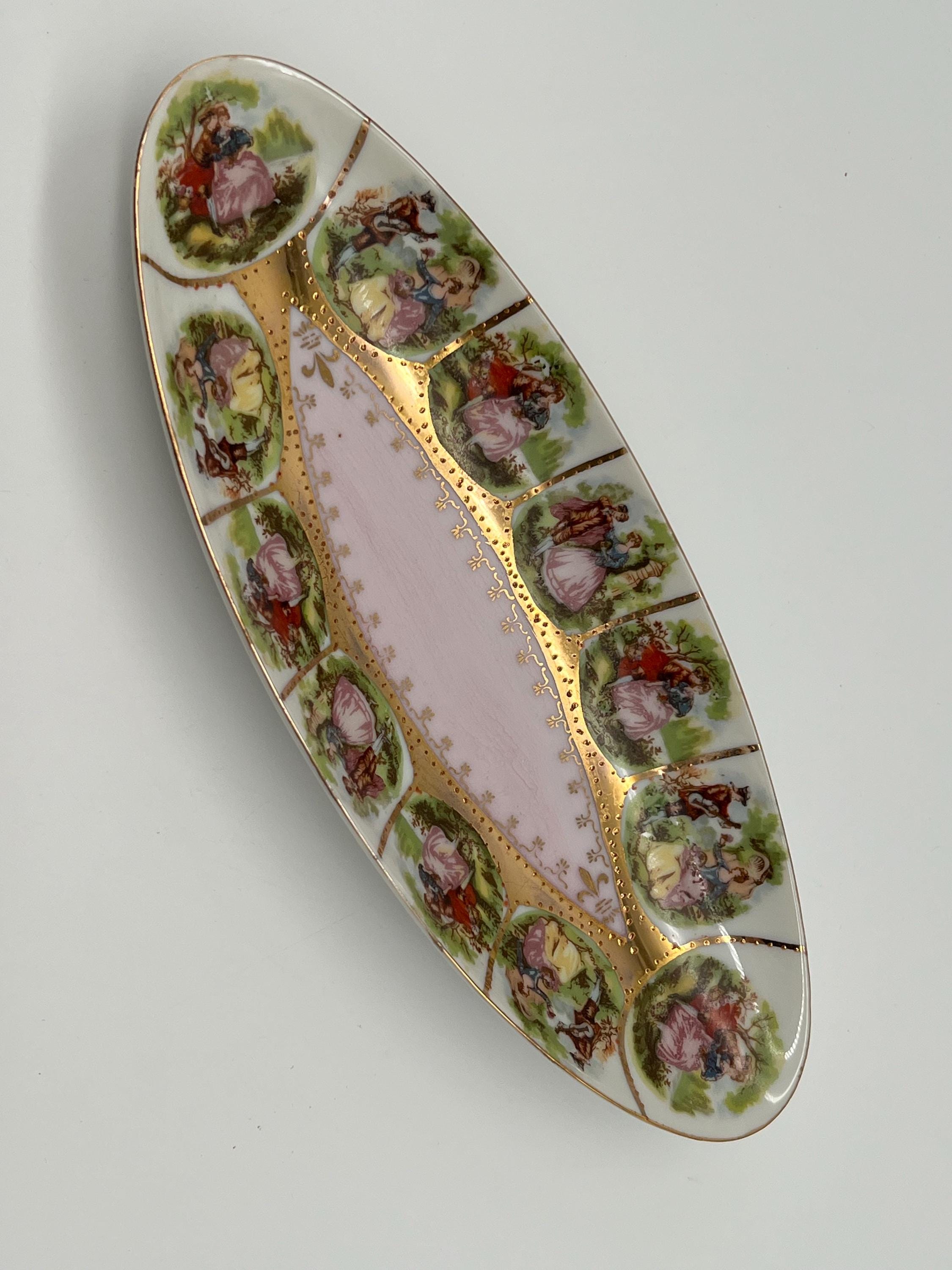 Royal Vienna Victorian Style Relish Dish, Trinket Tray - Etsy
