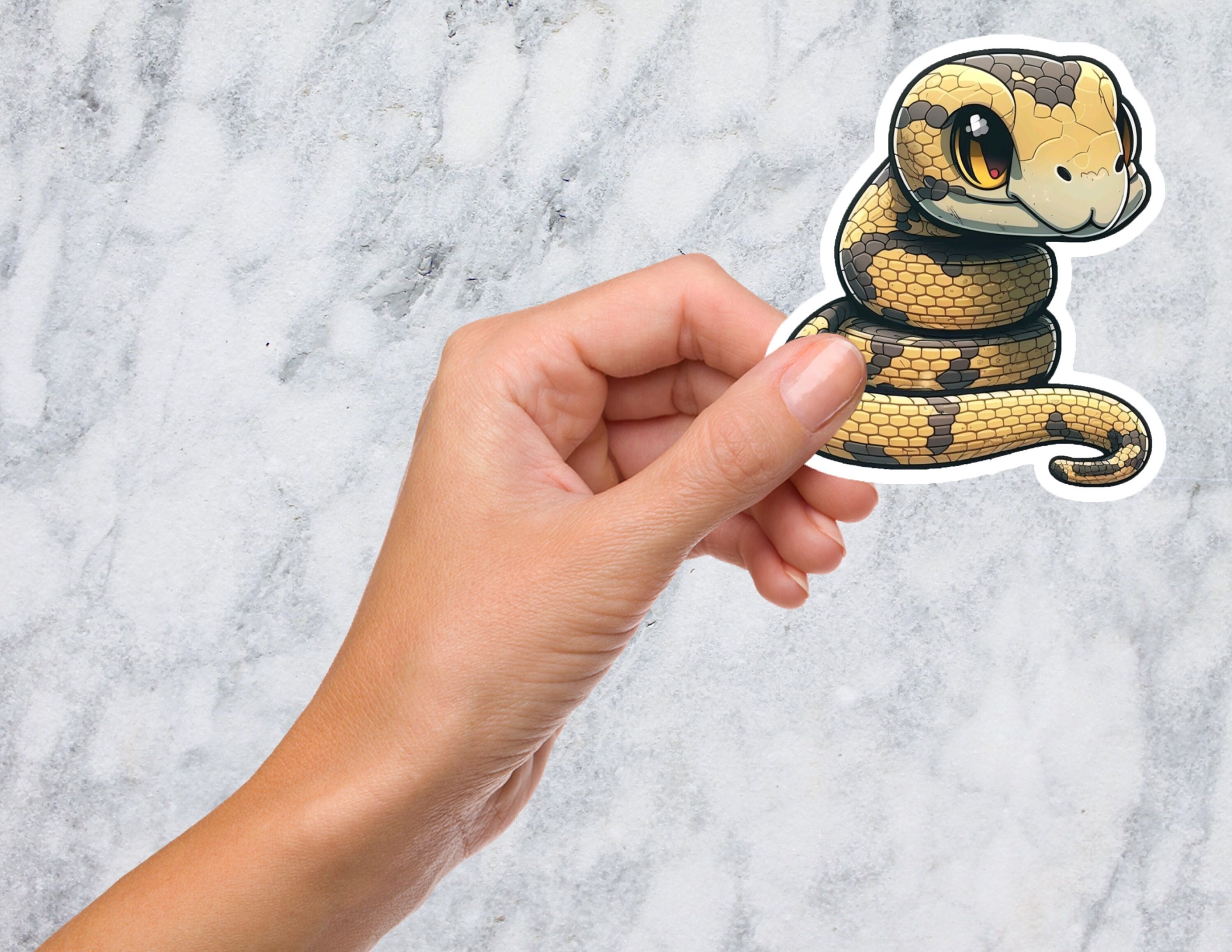 Cute Snake Sticker, Animal Sticker, Sticker Sheet - Etsy