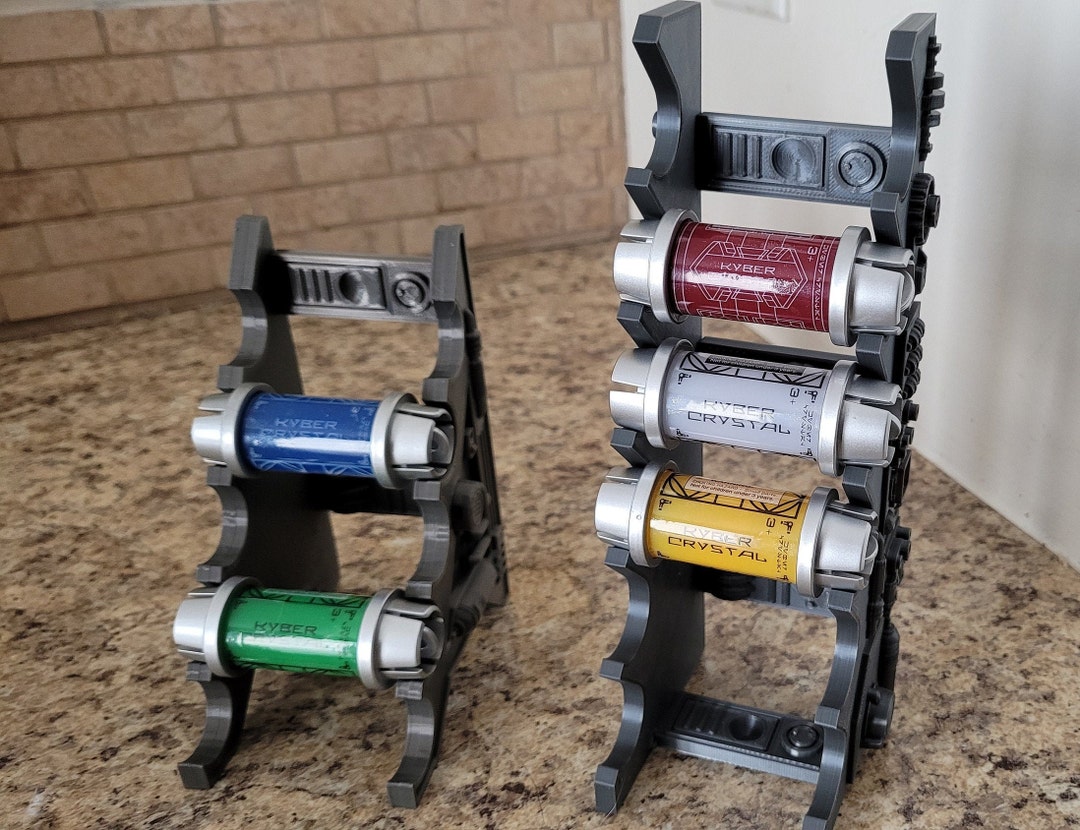 Kyber Crystal Stand - Showcase Your Galaxy's Edge Collection. Works ...