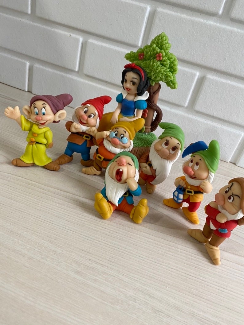 Snow White and the Seven Dwarfs/ Resin Mold / Plaster Mold - Etsy