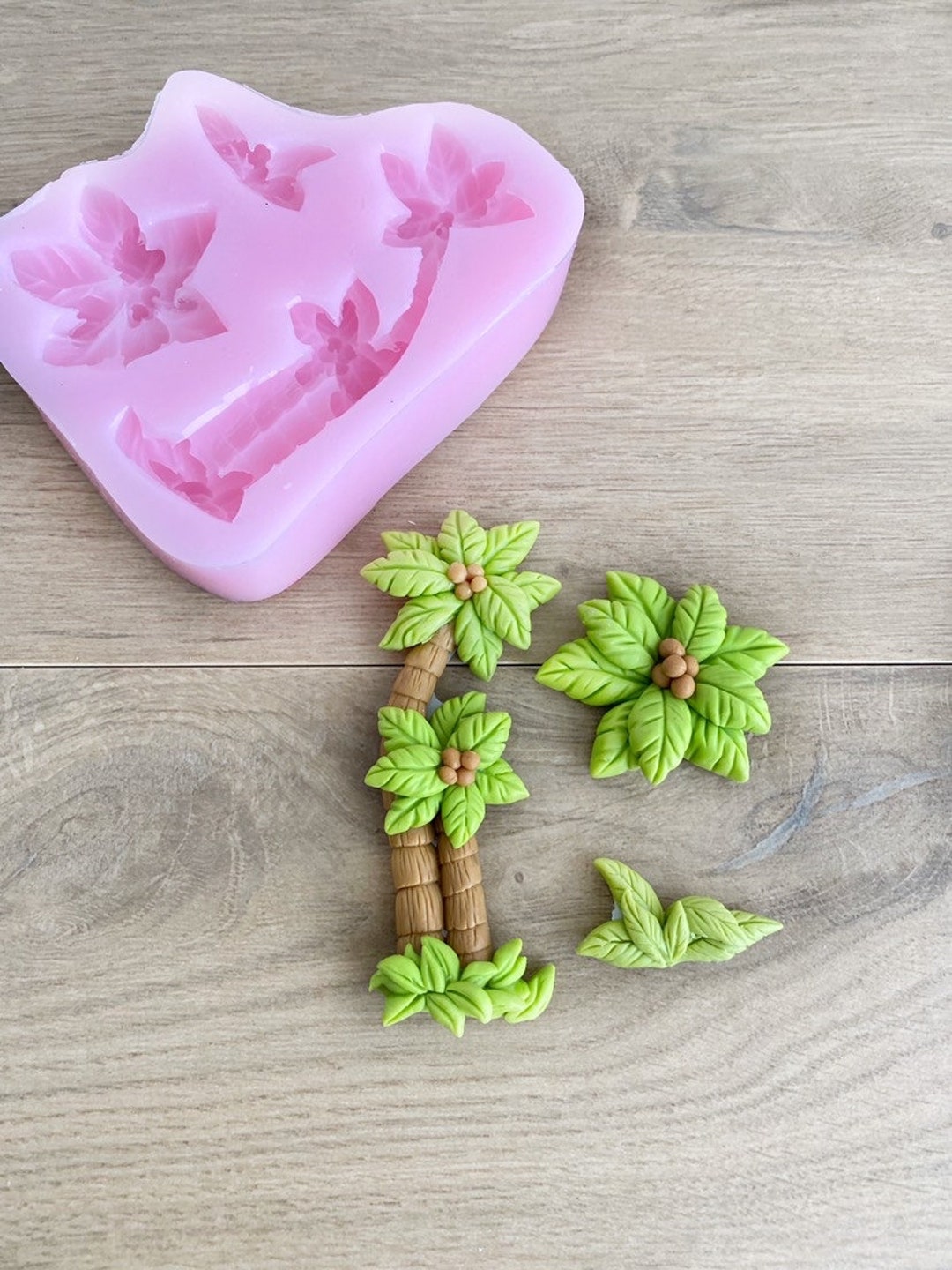 Palm Tree Silicone Mold / Bodur Mold /polyester Resin Mold / Pkaster ...