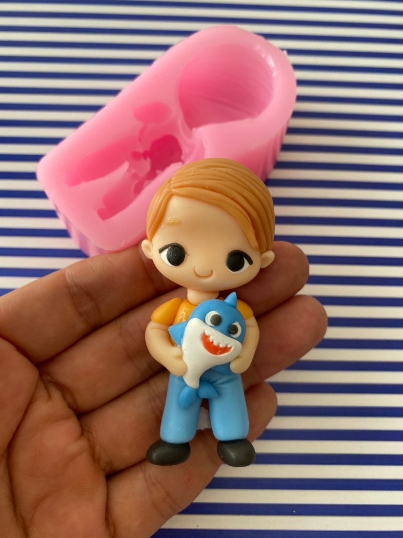 Baby Shark Silicone Mold / Baby Bol Mold - Etsy