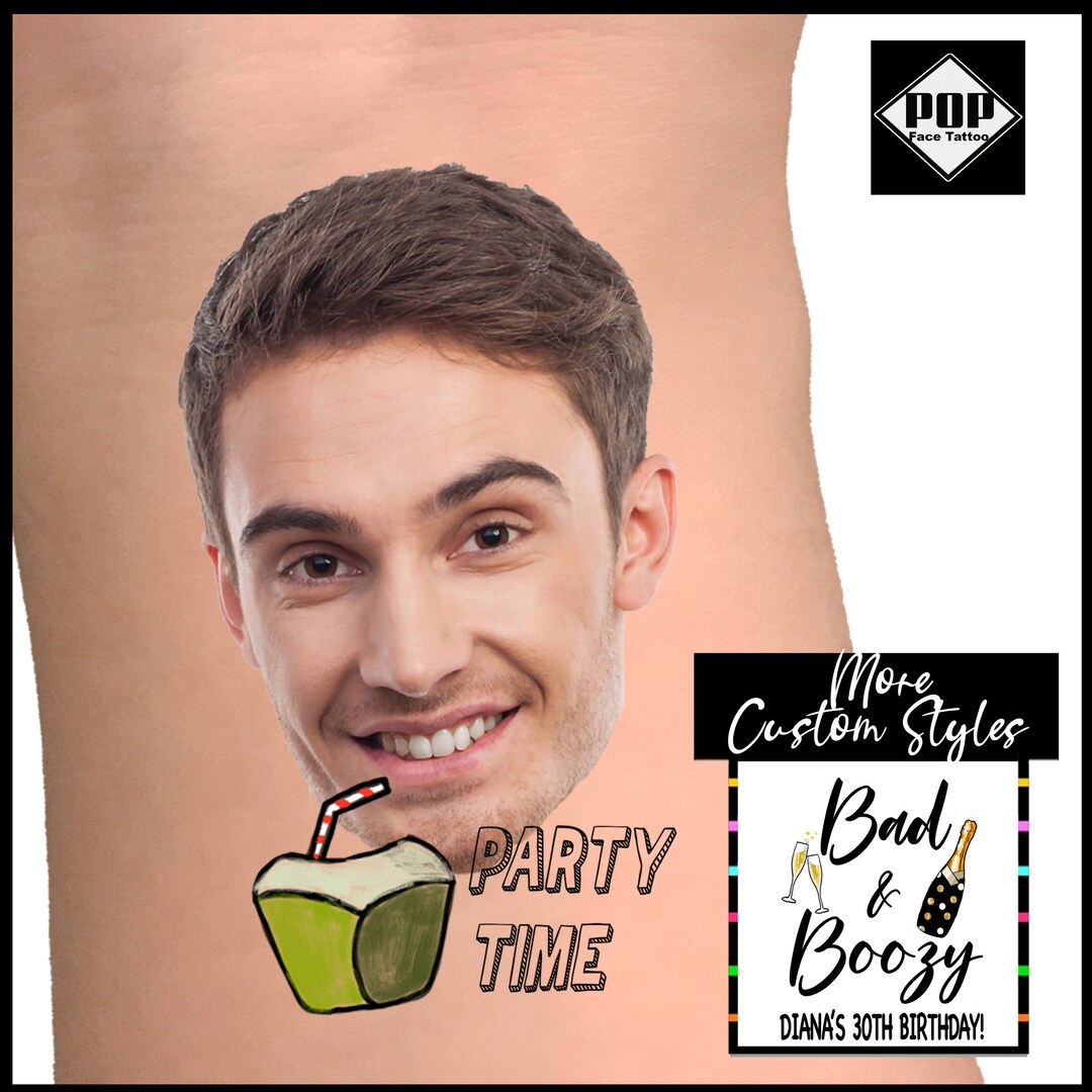 30th Birthday I Coconut, Custom Tattoo, Thirty AF, 30th Birthday, Gifts ...