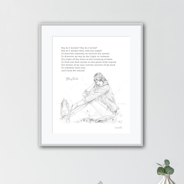 Poetry Art - Etsy UK