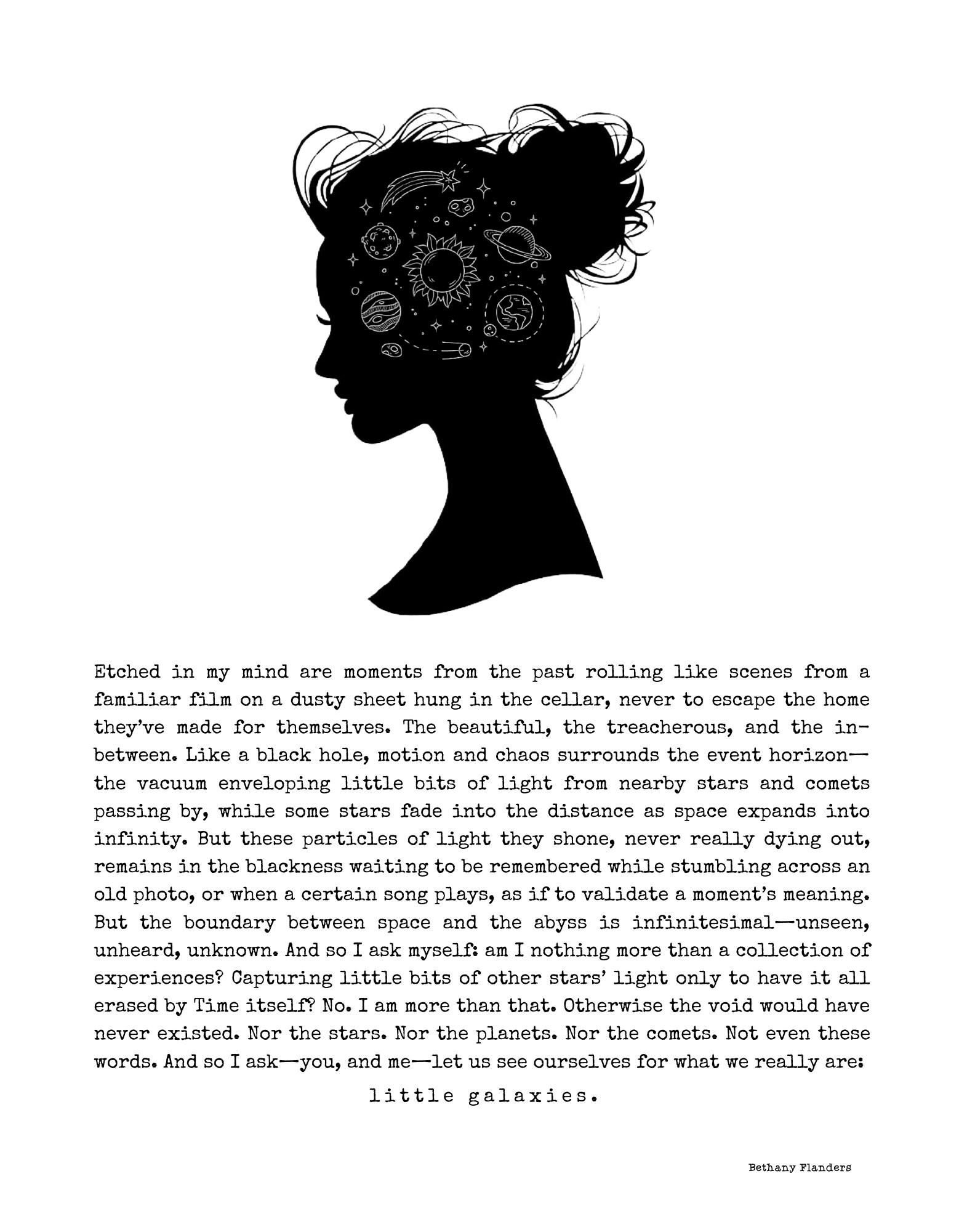 Little Galaxies Poem Digital Download Digital Download - Etsy