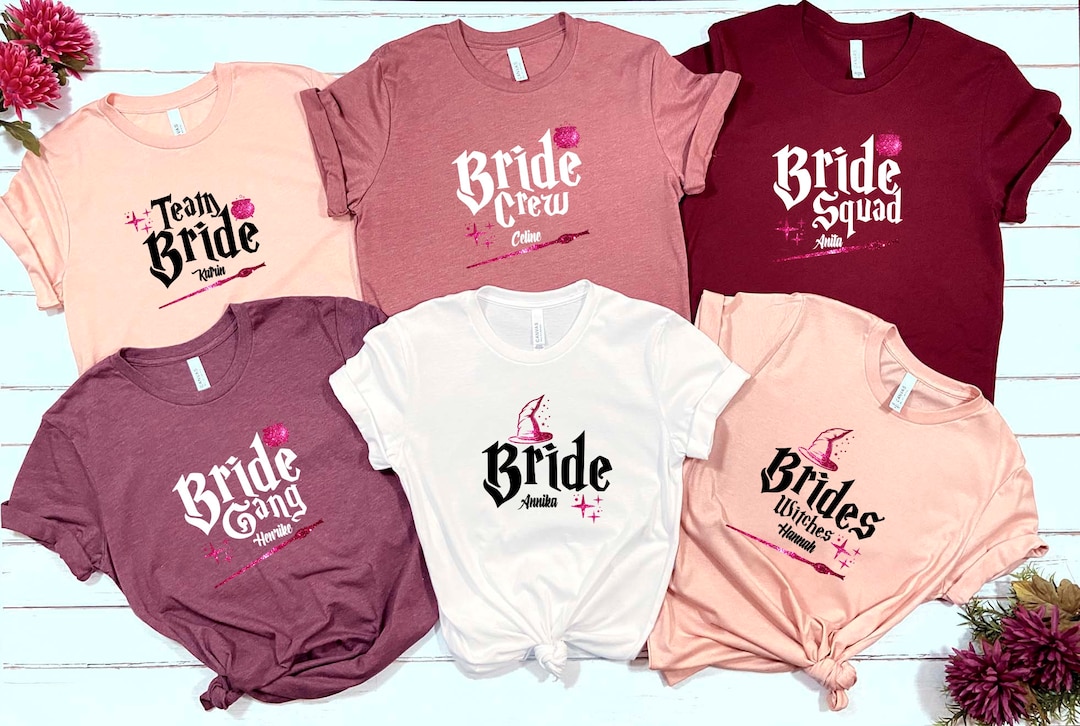 T Shirt Braut Junggesellinnenabschied