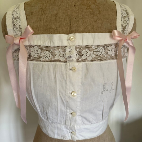 Antique Corset Cover - Etsy