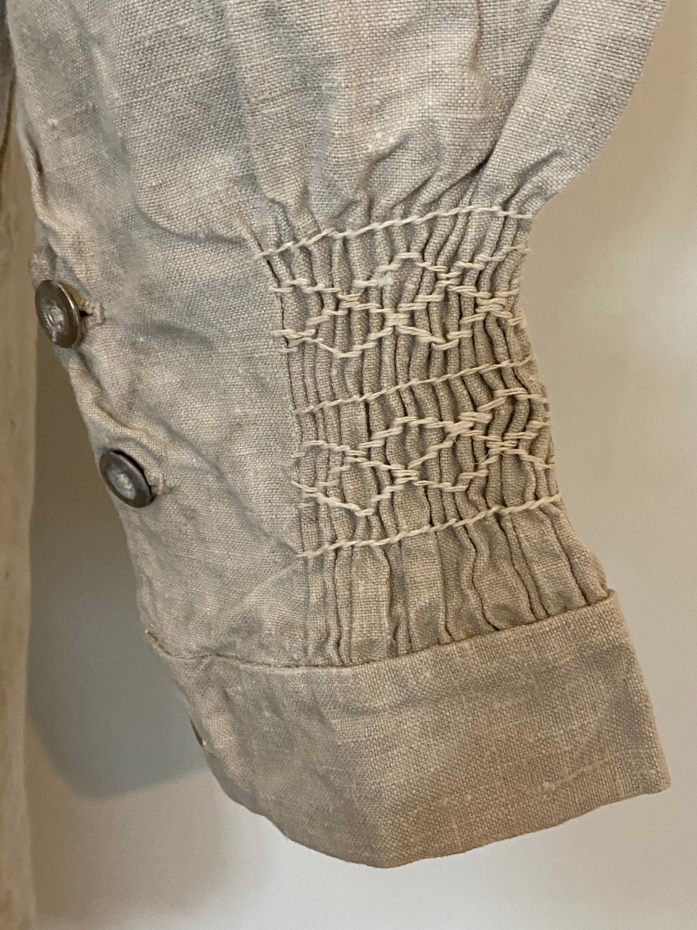 RARE Antique Shepherds Smock With Hand Smocking and - Etsy