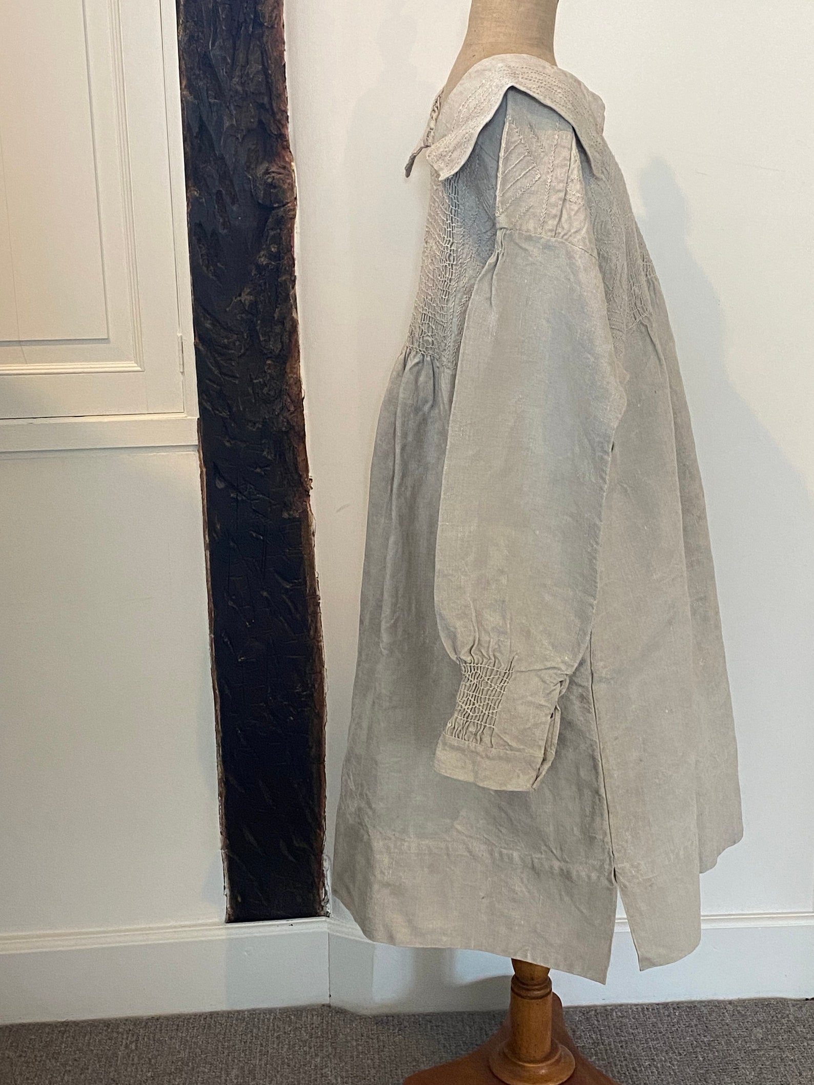 RARE Antique Shepherds Smock With Hand Smocking and - Etsy