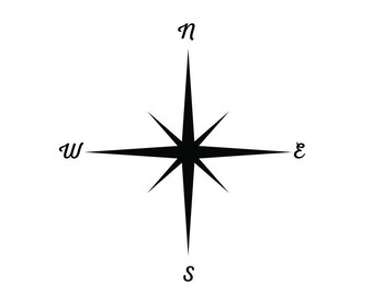 North Star Decal - Etsy