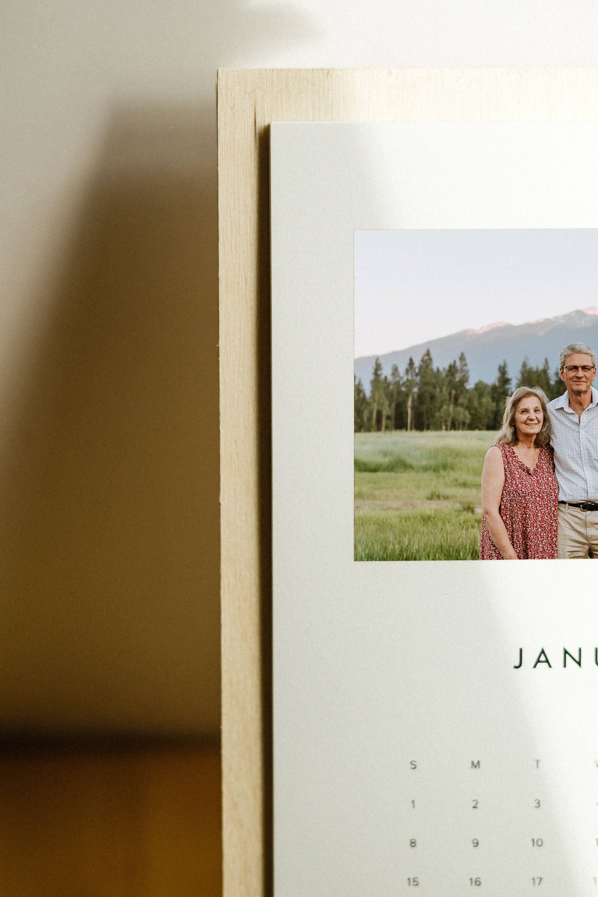 Personalized Photo Calendar, Custom Desktop Calendar, Standing Desk ...