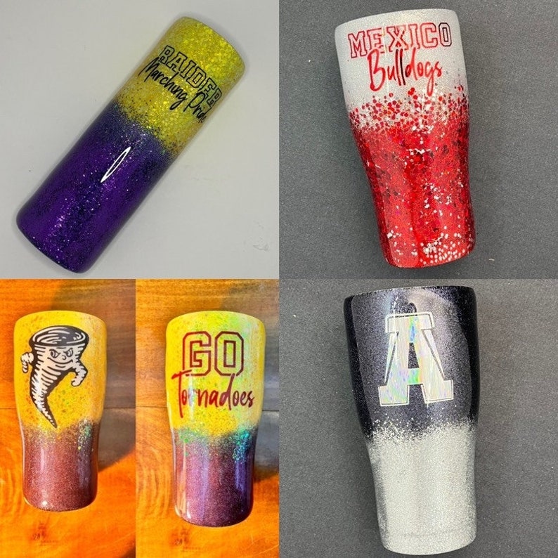 Team Spirit Personalized High School Mascot Tumbler Cup - Etsy
