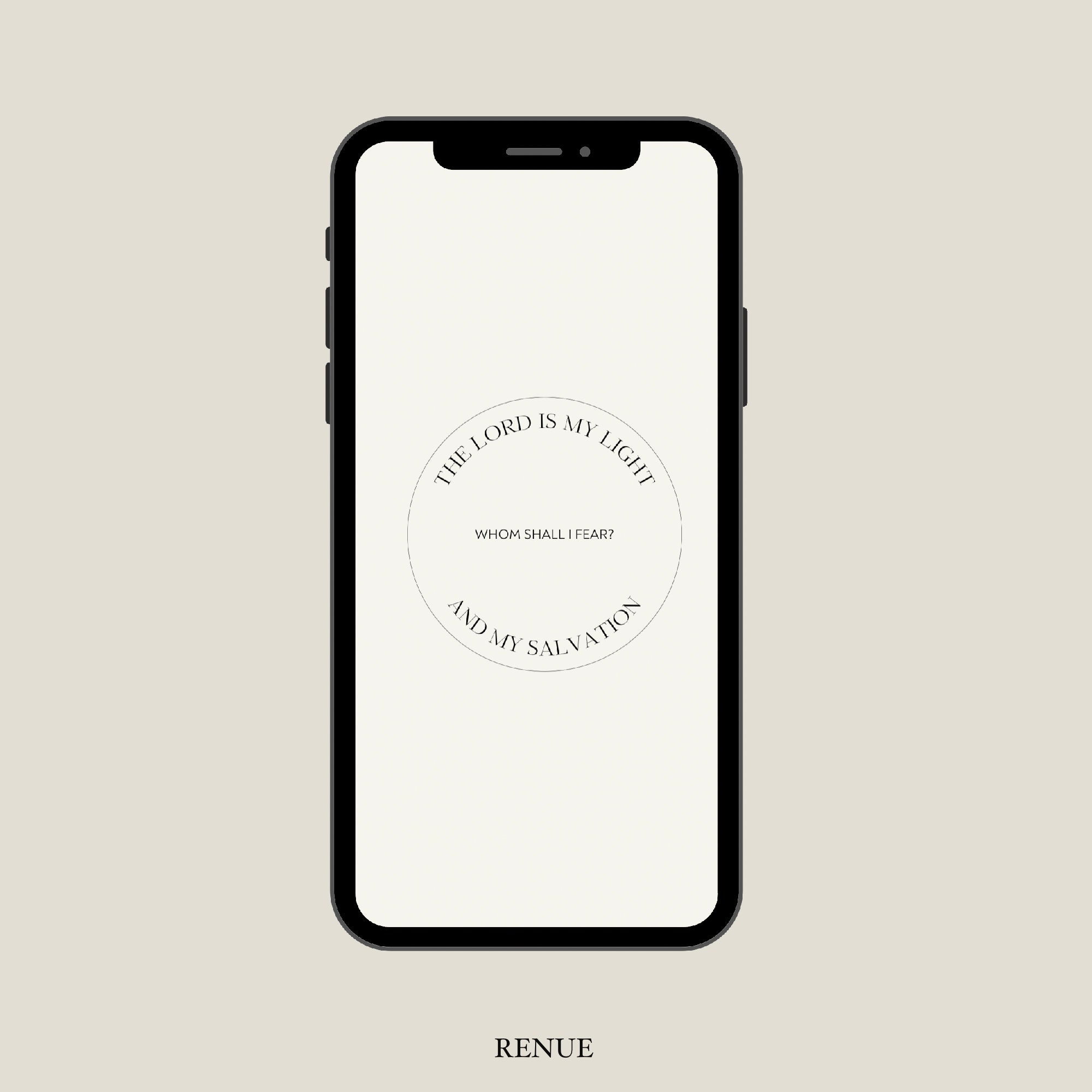 Christian Phone Wallpaper Bible Verse for Strength and Hope | Etsy