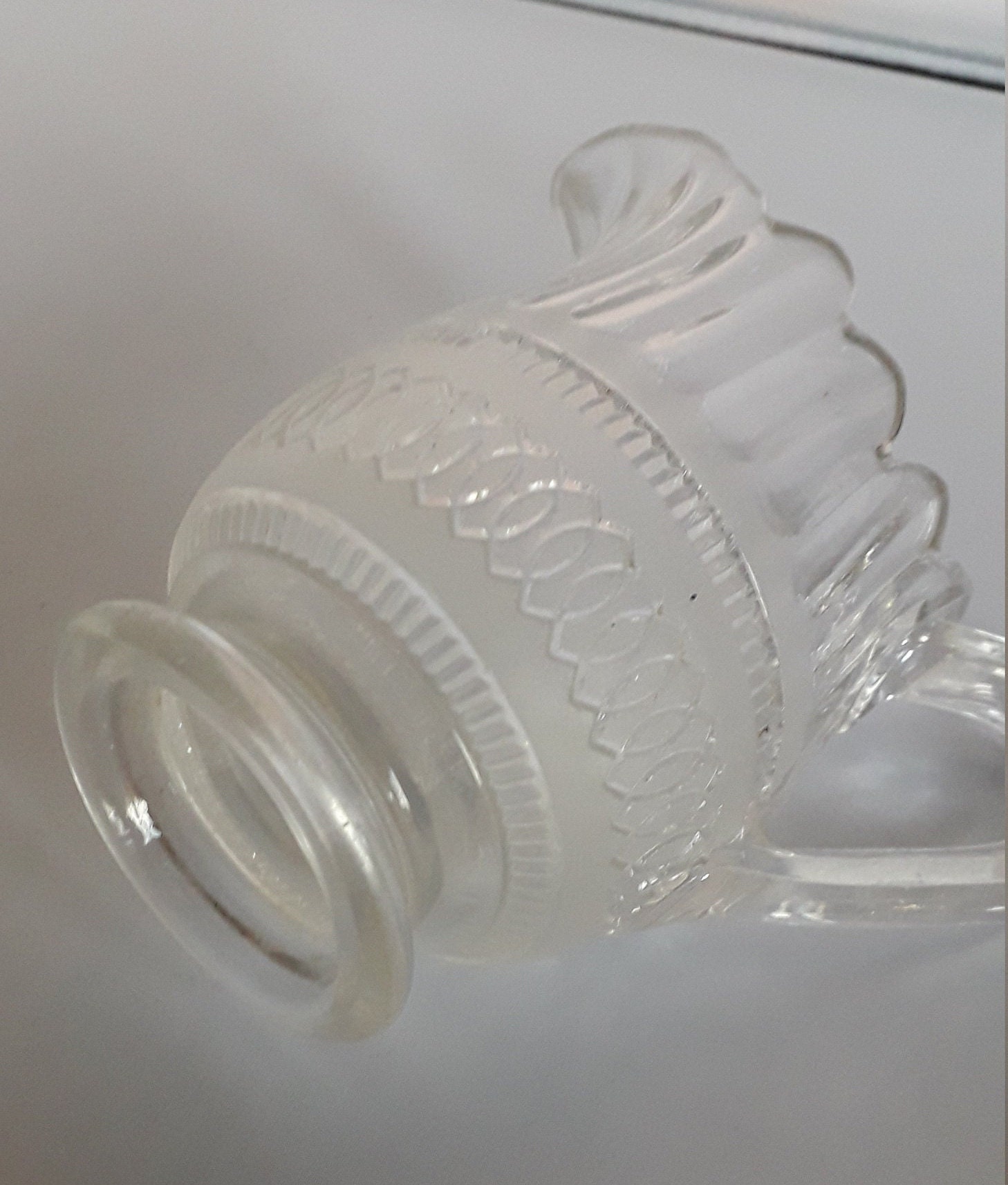 Vintage Glass Creamer/ Milk Jug 4 Tall - Etsy