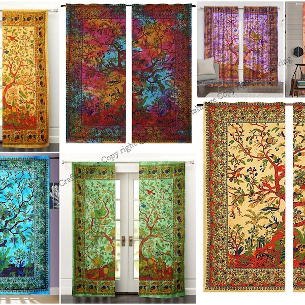 Tapestry Curtain - Etsy