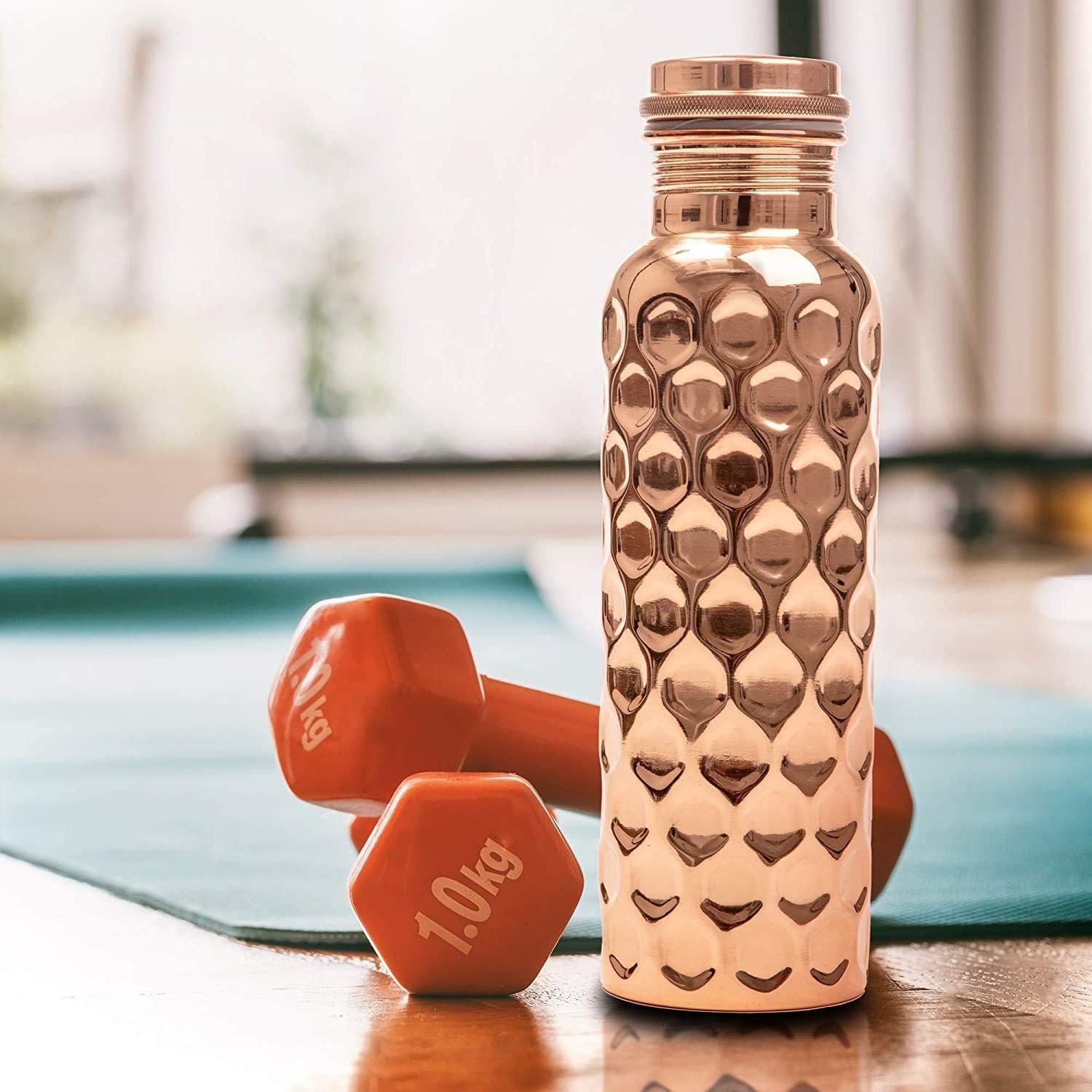 Handcrafted 100% Pure Copper Bottle Hand Engraved Indian | Etsy