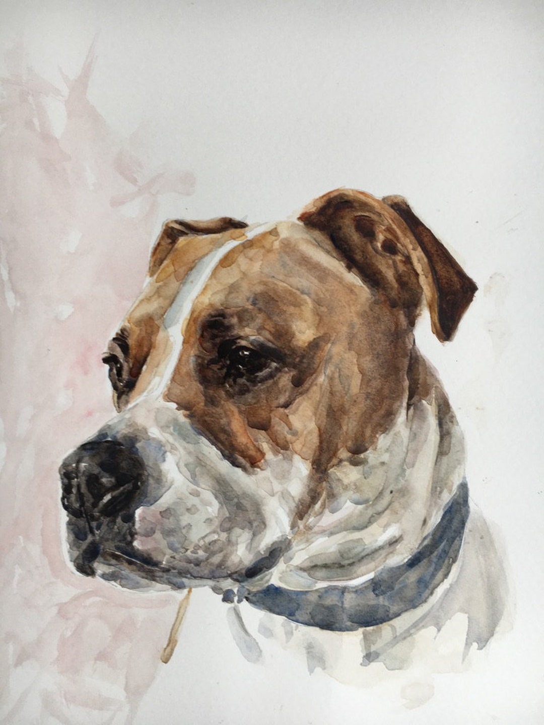 High Quality Print of HAND PAINTED Original Watercolour. Staffordshire ...