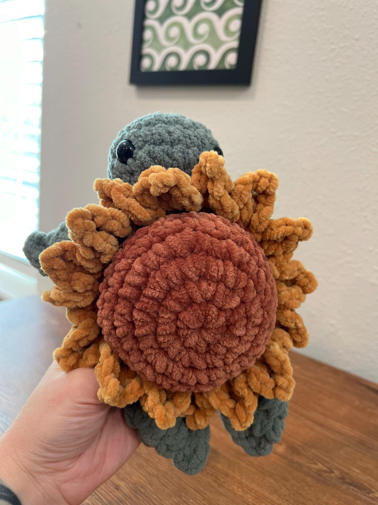 Sunny the Sunflower Turtle Crochet PATTERN, No Sew Amigurumi Tutorial ...