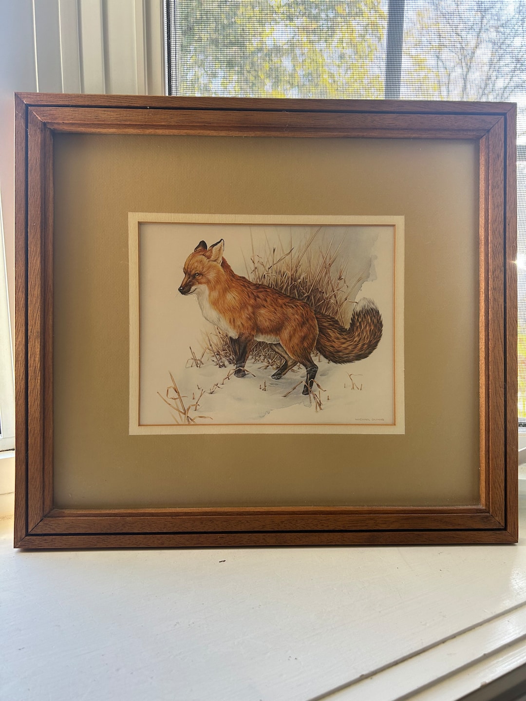Michael Dumas Fox Quaker Oats Collection Print, Framed - Etsy