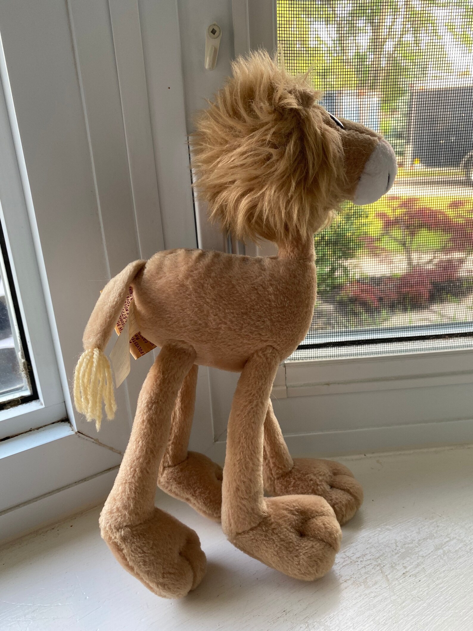 Vintage Adorable Creature Comforts Bendable Plush Lion With - Etsy