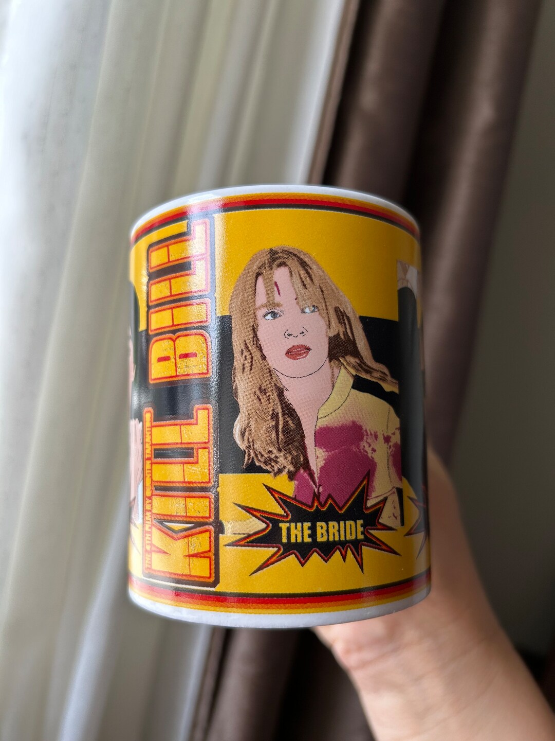 Kill Bill Mug, the Bride, Kill Bill Movie Mug, Miramax, Neca, Beatrix ...
