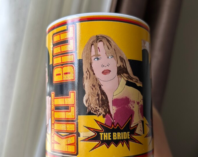 Kill Bill Mug, the Bride, Kill Bill Movie Mug, Miramax, Neca, Beatrix ...